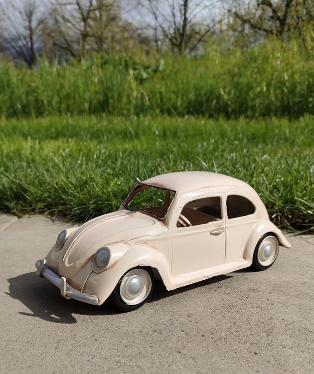 VW Käfer "beige" aus Blech | Kaufen auf Ricardo