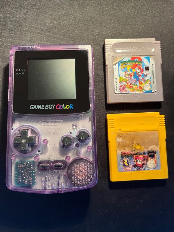 Gameboy Color + Mario Land 6 Coins Donkey Kong Land Nintendo (Gebraucht ...