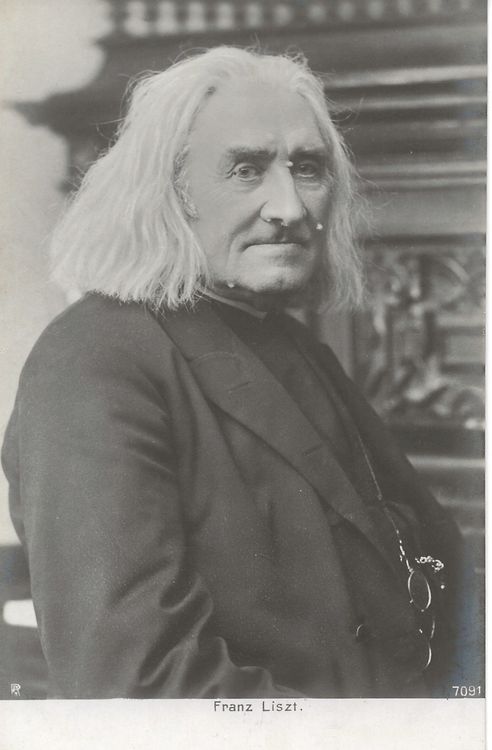 Vintage Fotokarte, Franz Liszt, Komponist, Pianist, Musik | Kaufen auf ...
