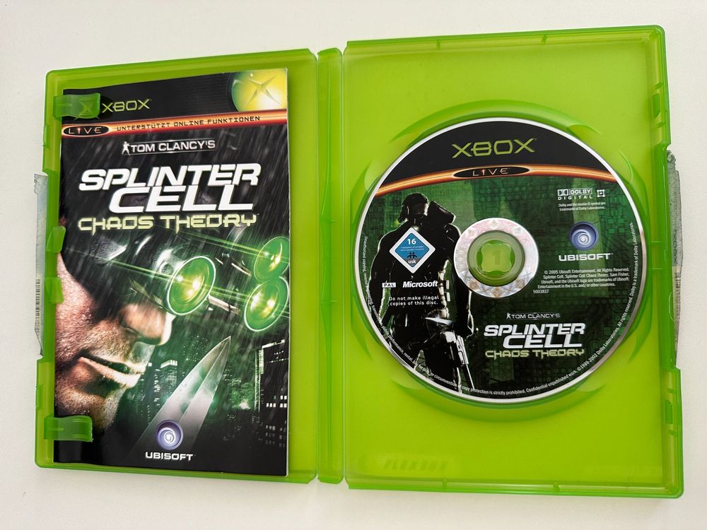 Tom Clancy's Splinter Cell: Chaos Theory, Xbox Original (Gebraucht) in ...