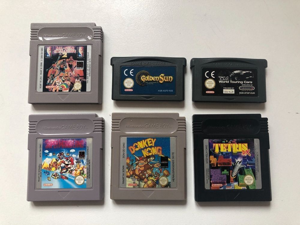 Gameboy Supermario Tetris Donkey NBA ... (Gebraucht) in Lugano für CHF ...