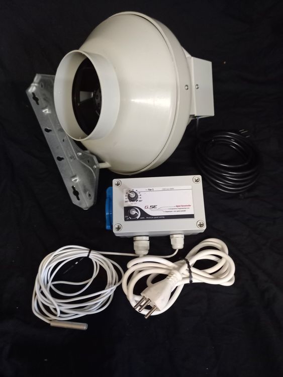 System Air RVK 125 E2 L1 und GSE Temperaturregler min. Speed (Gebraucht) in Hinterfultigen für ...