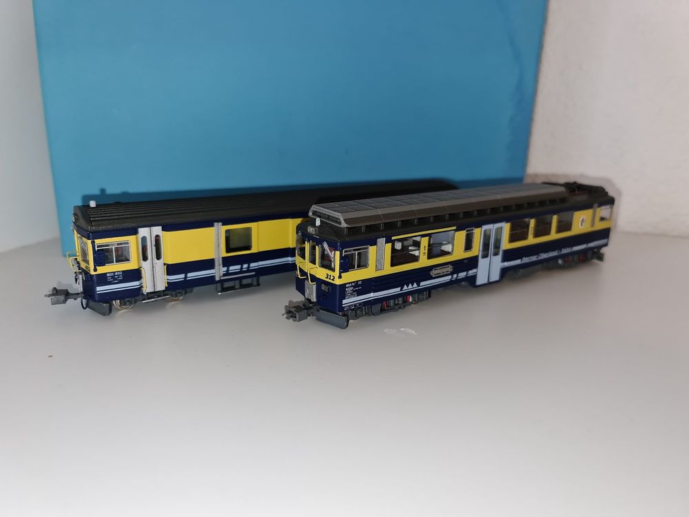 Malutram / Bühler - BOB Pendelzug ABeh 4/4 312 und BDt 402 (Gebraucht ...