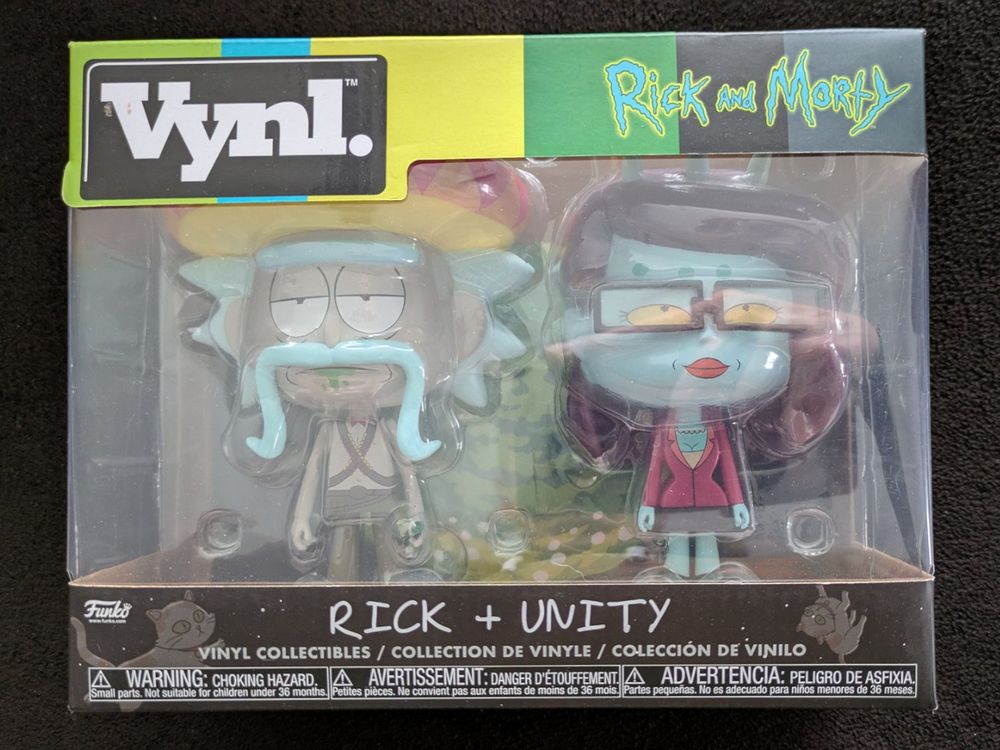 Funko Pop! Animation - Rick + Unity 2-Pack (Neu (gemäss Beschreibung ...