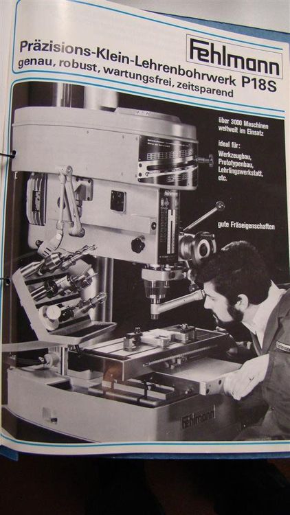 Bohrmaschine Fehlmann P 18 S (Gebraucht) in für CHF 6500 – nur Abholung ...