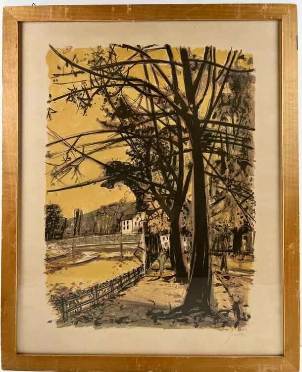 Rudolf Zender (1901-1988) Lithographie Handsigniert. (Gebraucht) in Neuhausen am Rheinfall für ...