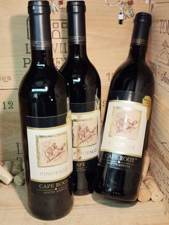 3 x 2014 Pinotage Western Cape Root Südafrika | Kaufen auf Ricardo