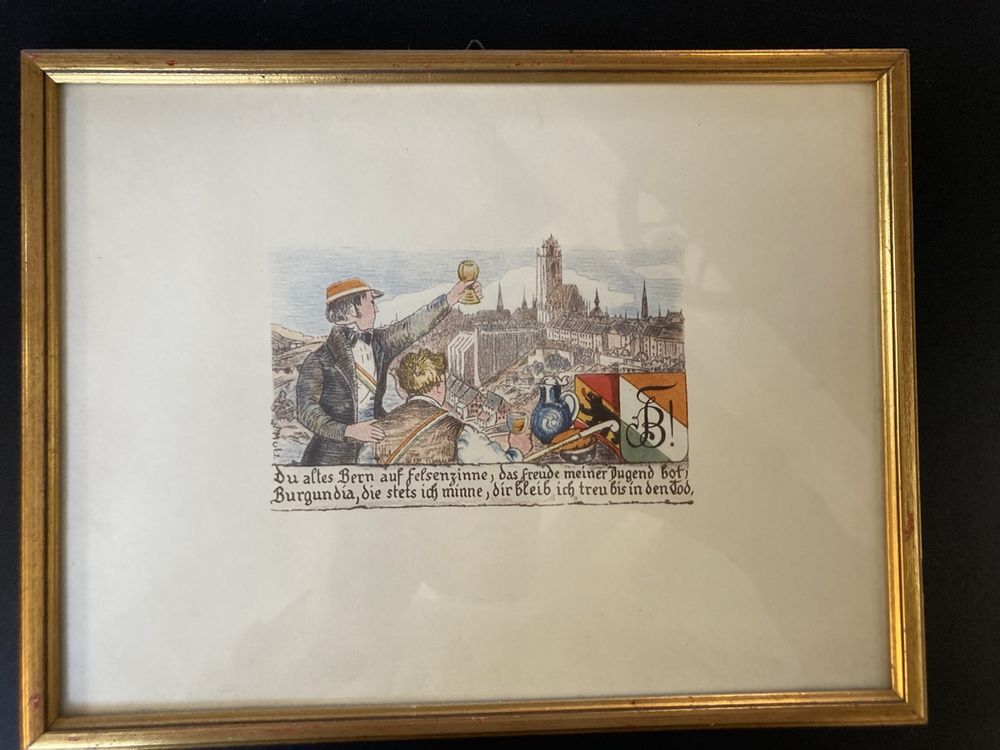 Bern AKV Burgundia Erinnerungsbild von 1945 (Gebraucht) in Bösingen für CHF 26.5 – mit Lieferung ...