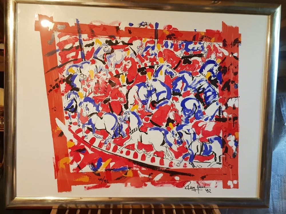 Rolf Knie Serigraphie (Gebraucht) in Kaltbrunn für CHF 1650 – nur Abholung auf Ricardo kaufen