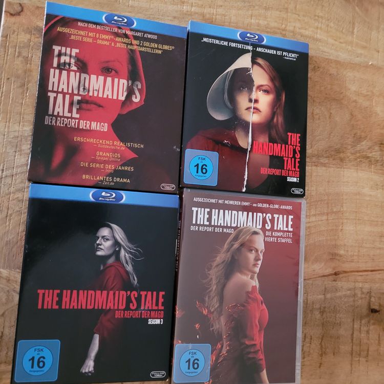 The Handmaid's Tale staffel 1-3 bluray 4 dvd (Gebraucht) in Zollikerberg für CHF 20 – mit ...