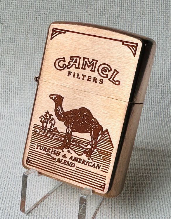 LIMITED 2003 CAMEL ZIPPO "COPPER CAMEL" SOLID COPPER 70 MADE (Neu (gemäss Beschreibung)) in ...