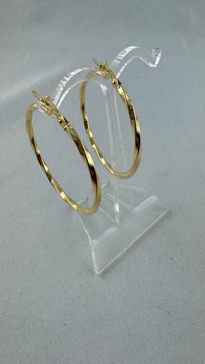 Ohrringe / Creolen in 750 Gold / 18 Karat | Kaufen auf Ricardo