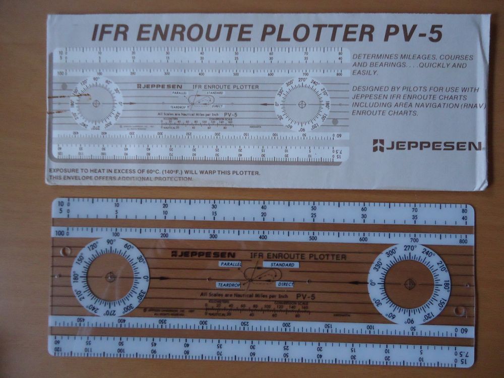Jeppesen Plotter PJ-1 und PV5 (Gebraucht) in Belp für CHF 15 – mit ...