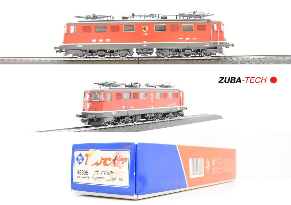 Roco 43696 E-Lok Ae 6/6 Genf SBB Analog GS mit OVP (Gebraucht) in St ...