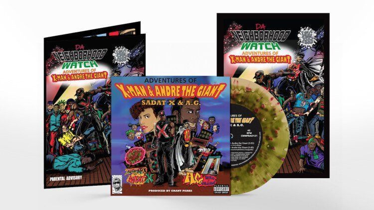 SADAT X & A.G. (DITC) – ADVENTURES OF X-MAN & ANDRE THE GIAN | Acheter ...