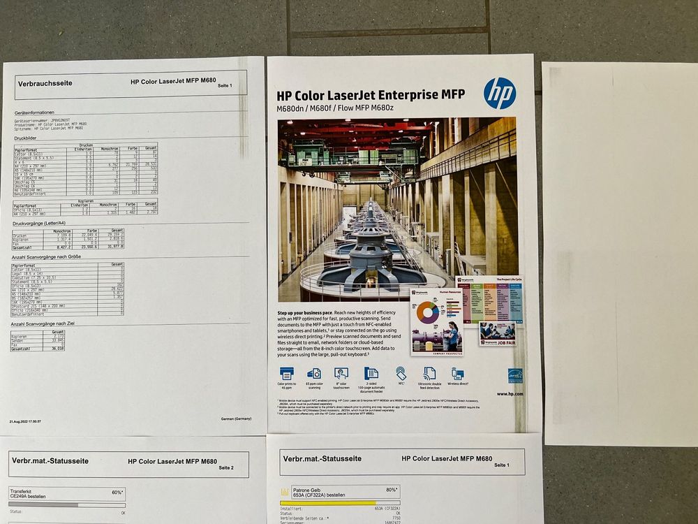 HP Color LaserJet MFP M680 (Gebraucht) in Winterthur für CHF 56 – nur ...