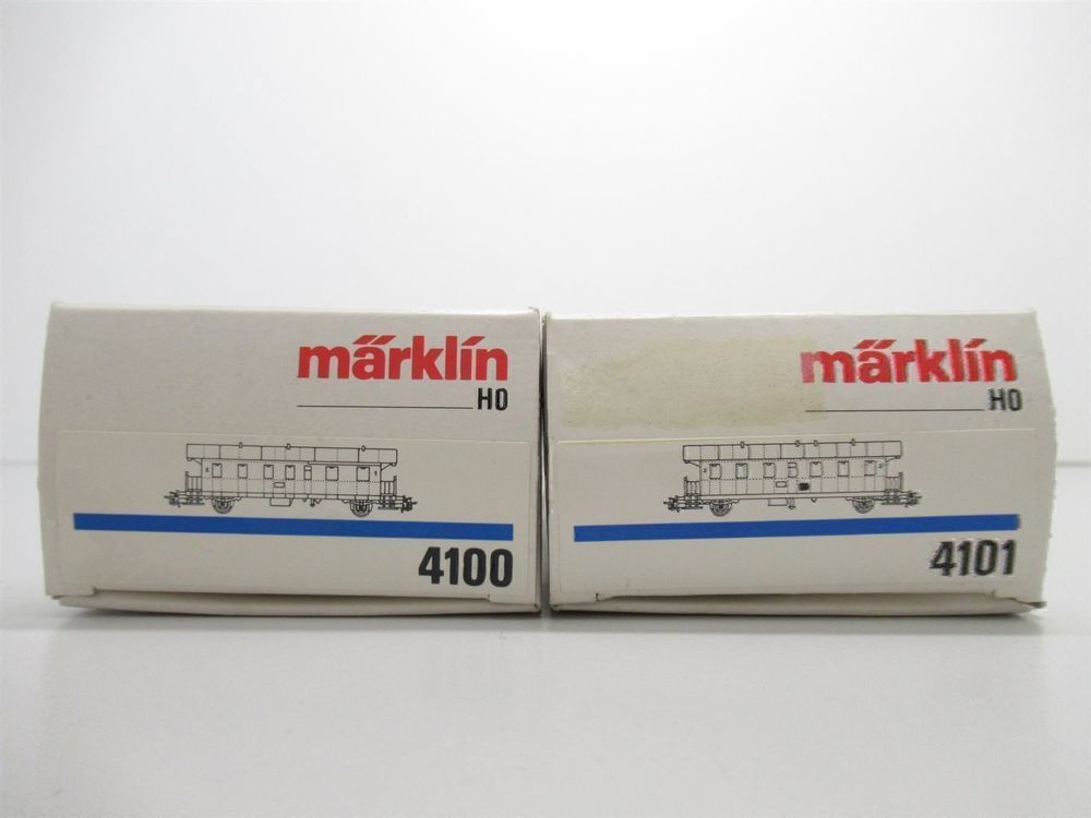 Märklin 4100 + 4101 DR Personenwagen AC | Acheter sur Ricardo