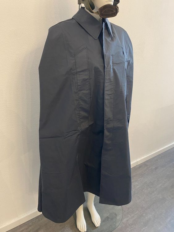 Regen Pelerine Cape Poncho Umhang Regenmantel PVC Gummi | Kaufen auf ...