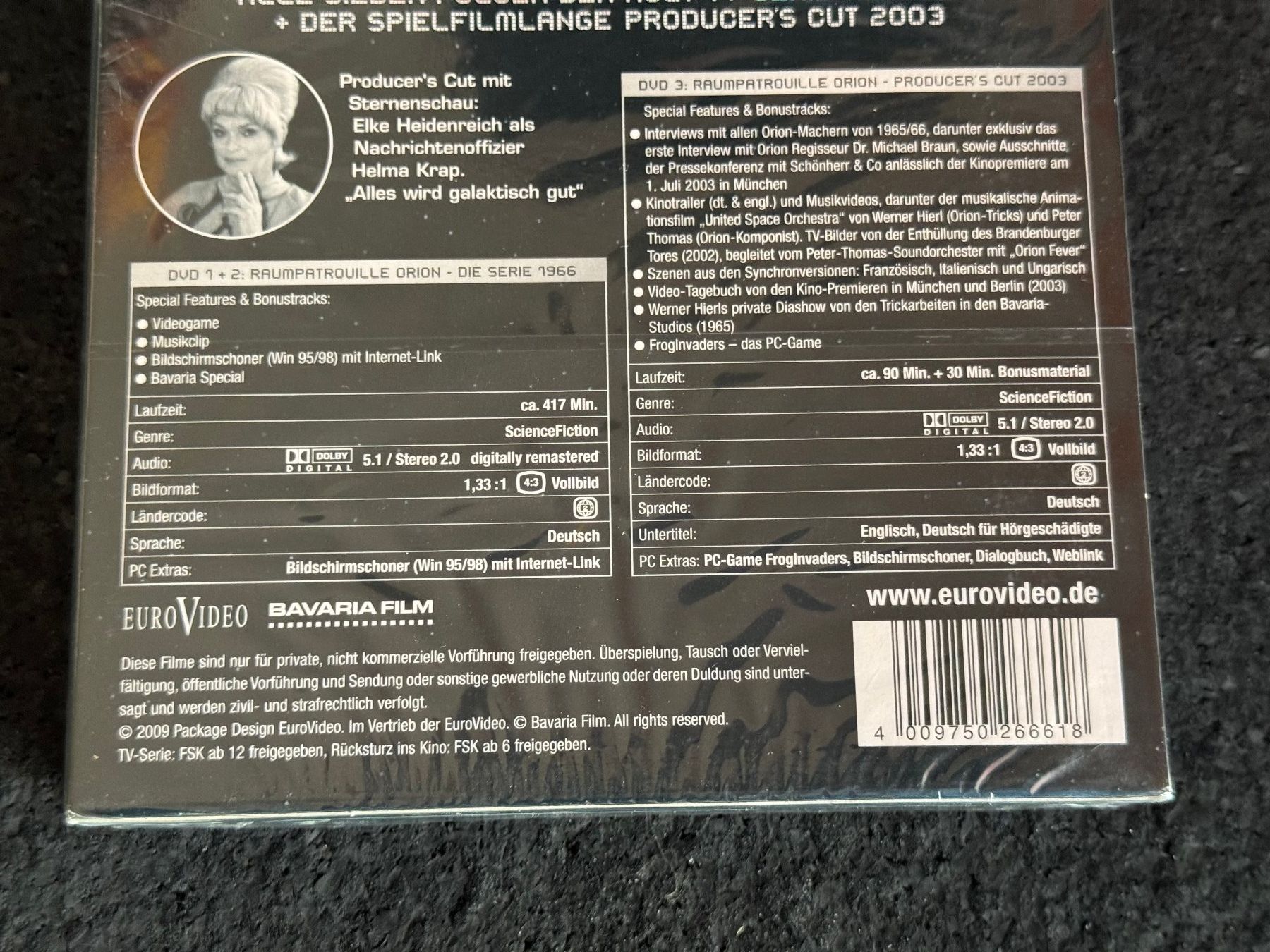 Raumpatrouille ORION DVD Doppelpack Folgen 1-7 (D) (Neu (gemäss ...