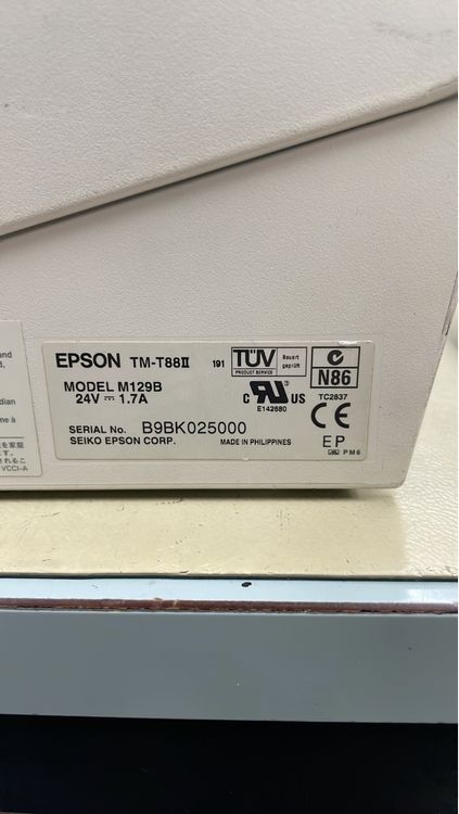 Epson TM-T88II Bondrucker Kassendrucker (Gebraucht) in Winterthur für ...
