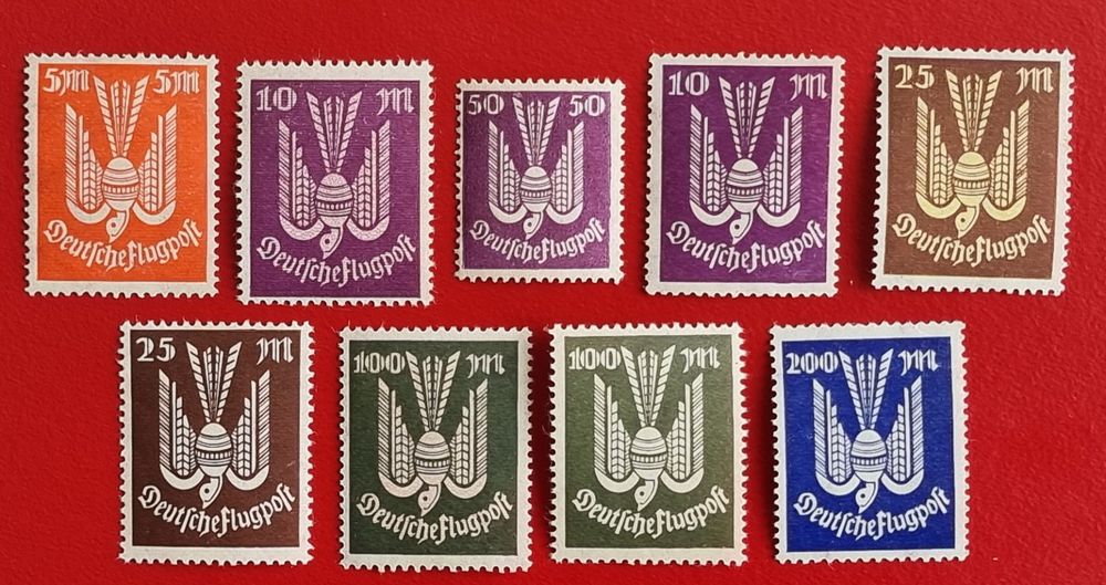 DEUTSCHES REICH LUFTPOST FLUGPOST 1924** (Neu (gemäss Beschreibung)) in Düdingen für CHF 3 – mit ...