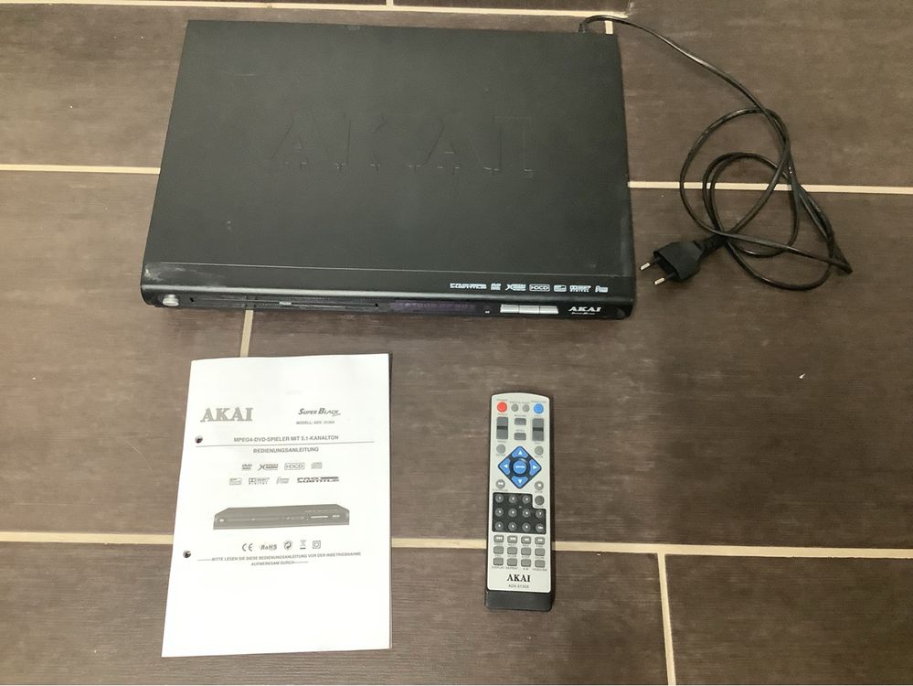 Akai MPEG4 DVD Player mit 5.1 Kanalton (Gebraucht) in Brugg AG für CHF 5 – mit Lieferung auf ...