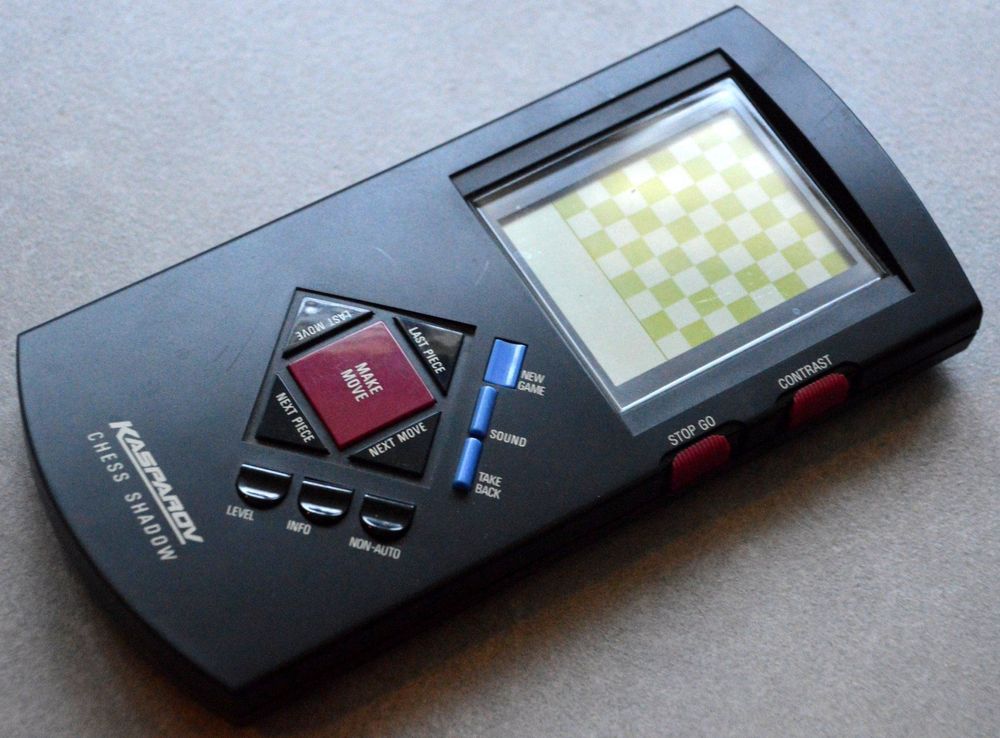 Saitek Kasparov Chess Shadow Electronic Chess Game 1990 (Gebraucht) in ...