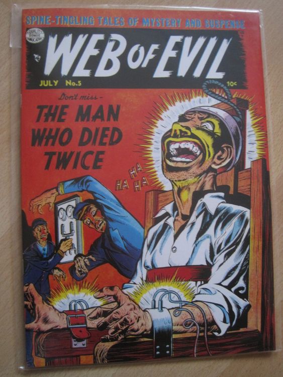 WEB of Evil No 5 Comic Facsimile TOPP NEU (Neu und originalverpackt) in ...