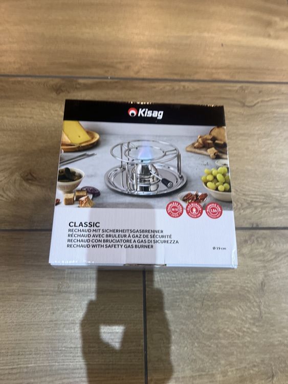 Kisag Rechaud CLASSIC mit Sicherheitsgasbrenner | Kaufen auf Ricardo
