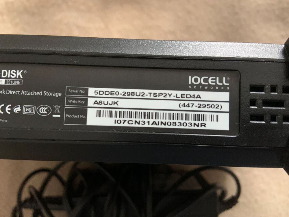 NAS Iocell Netdisk 750GB | Kaufen auf Ricardo