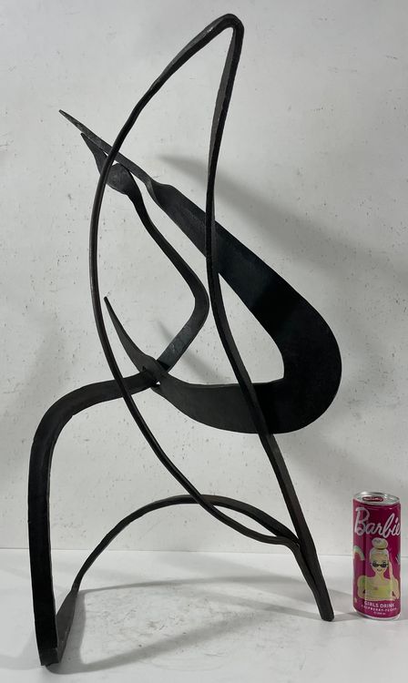 Interessante grosse Eisen Skulptur unleserlich Signiert | Kaufen auf Ricardo