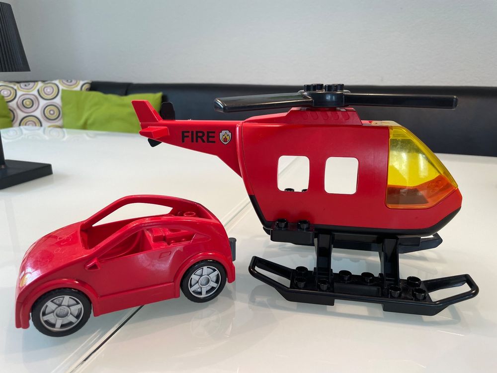 KINDER. LEGO DUPLO HELLIKOPTER und AUTO | Kaufen auf Ricardo