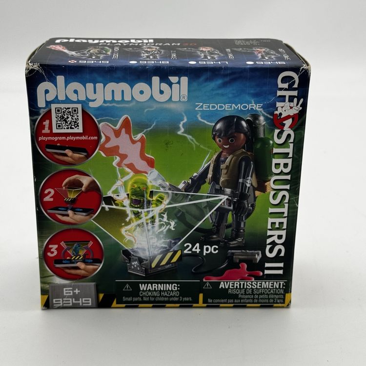 Playmobil Ghostbusters II – Zeddemore (9349) – Playmogram 3D (Neu und ...