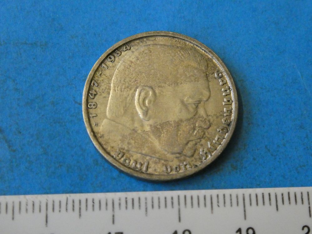 Dt. Reich 1938 B, 2 Reichsmark - Silber | Kaufen auf Ricardo