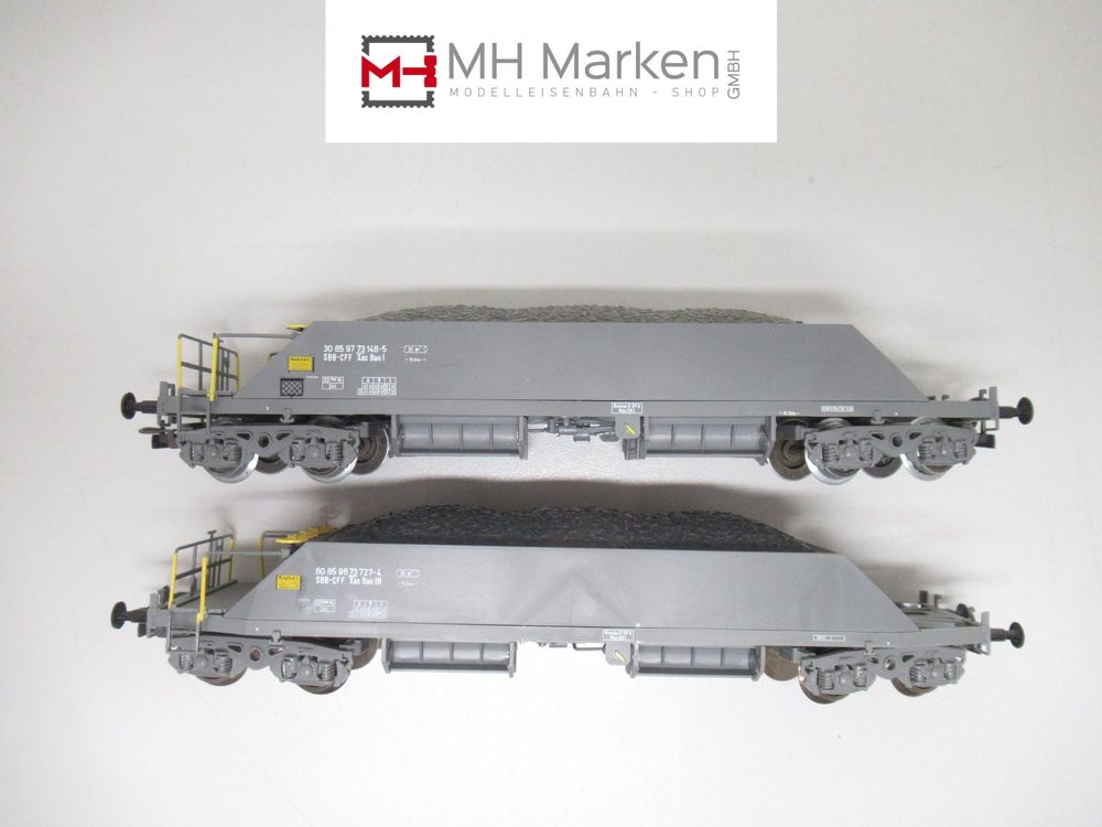 Liliput 2x 22350 Schotterwagen SBB DC GS H0 (Gebraucht) in Basel für ...