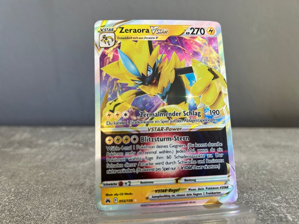 Zeraora VSTAR - Zenit der Könige - DE (Neu (gemäss Beschreibung)) in ...