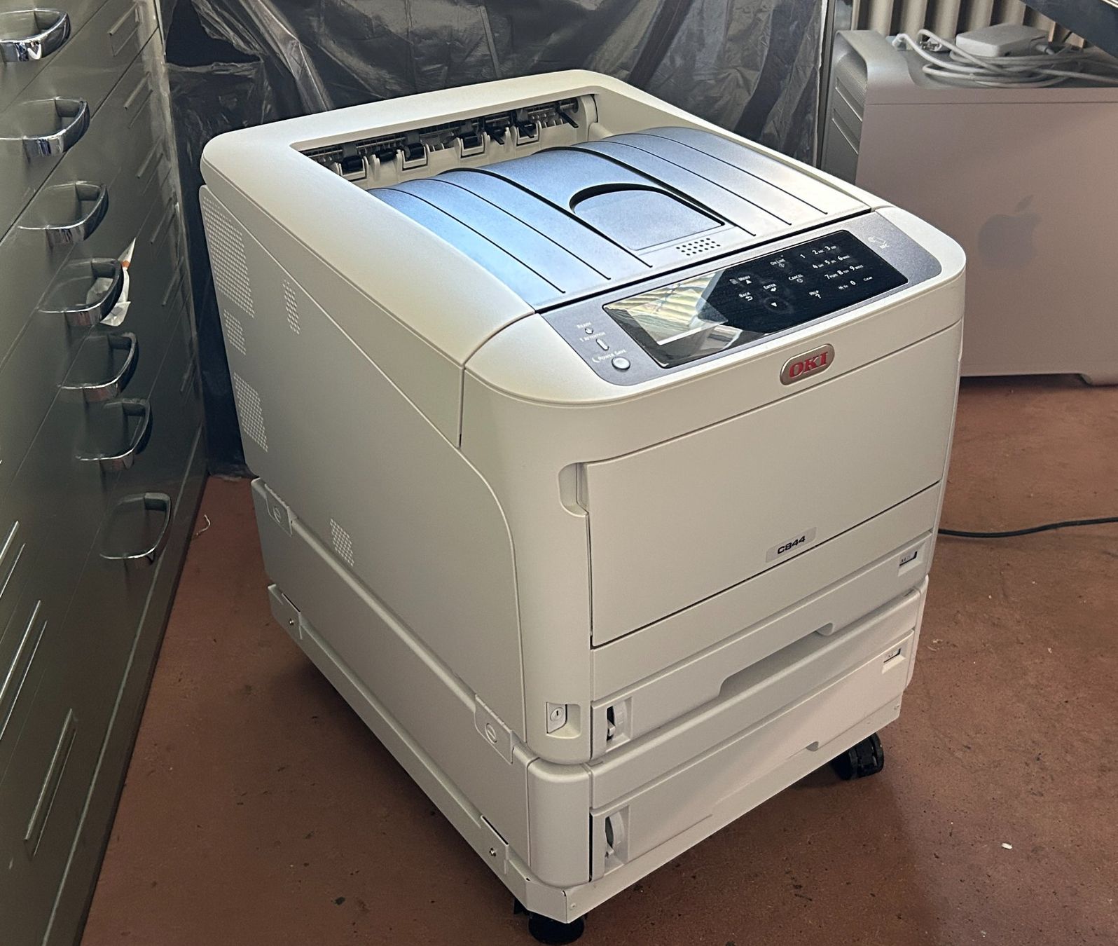 Laserdrucker Oki C844dnw, farbig, beidseitig, bis A3 (Gebraucht) in ...