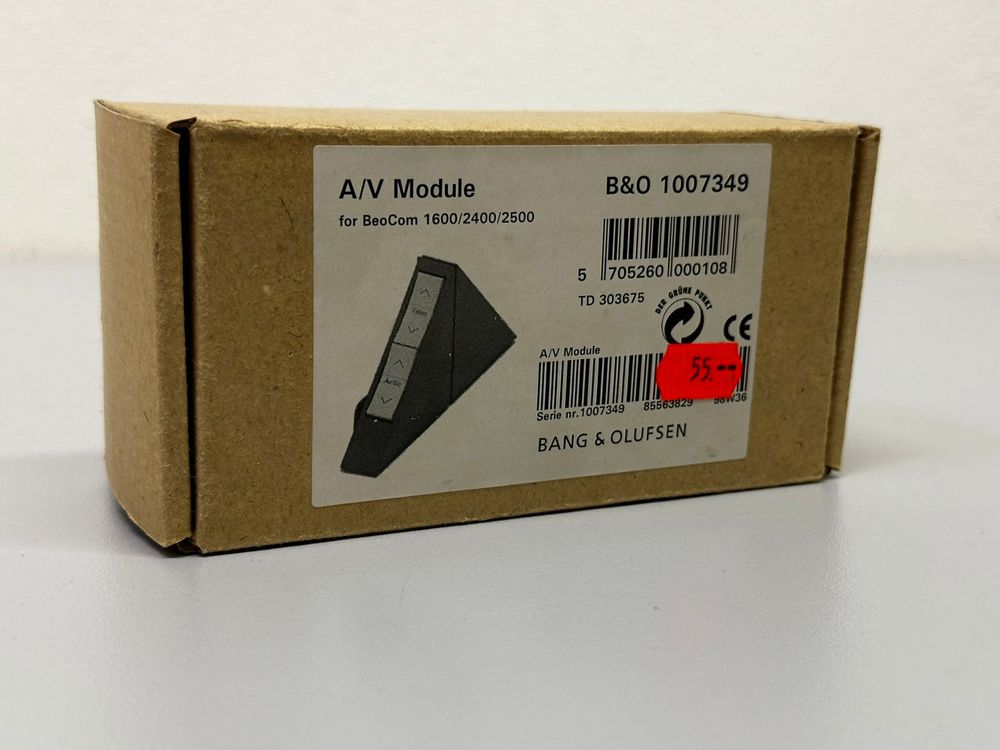 Bang & Olufsen A/V Module for BeoCom 1600 / 2400 / 2500 (Neu und originalverpackt) in Hochdorf ...