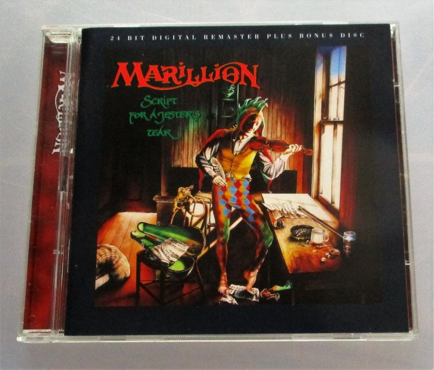 MARILLION - Script For A Jester's Tear 2-CD Remastered (Gebraucht) in ...