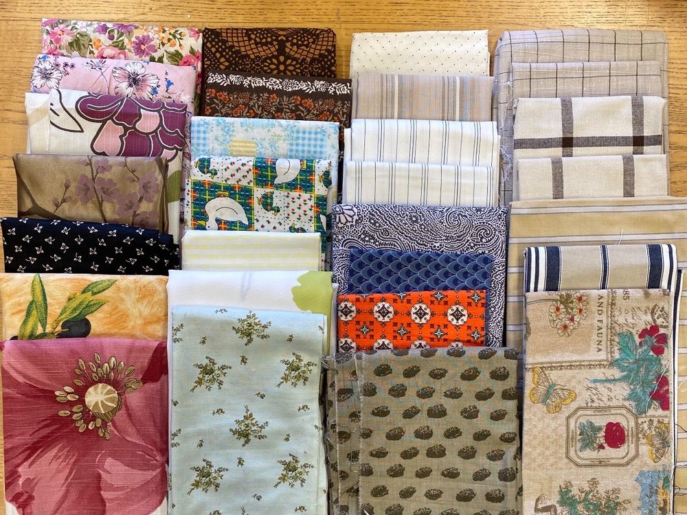 Stoffpaket bunt gemischt, viele Stoffe Nähen | Kaufen auf Ricardo