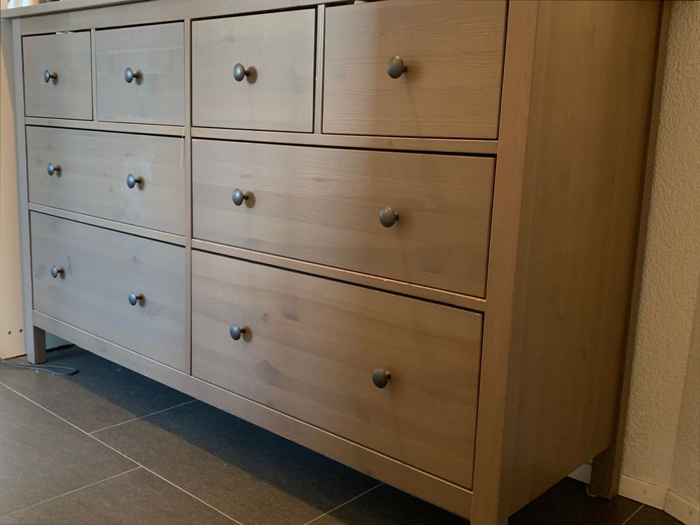Imagedetailhier Wurde Die Ikea Hemnes Kommode Mit Grauen Sternmobelknopfen 2022 09 01159450