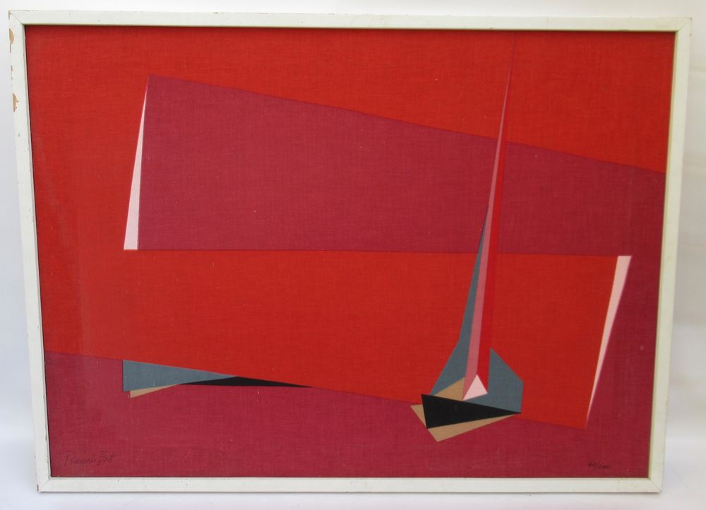 Francis Bott 1904-1998 Serigraphie 62/200 Signiert | Kaufen auf Ricardo