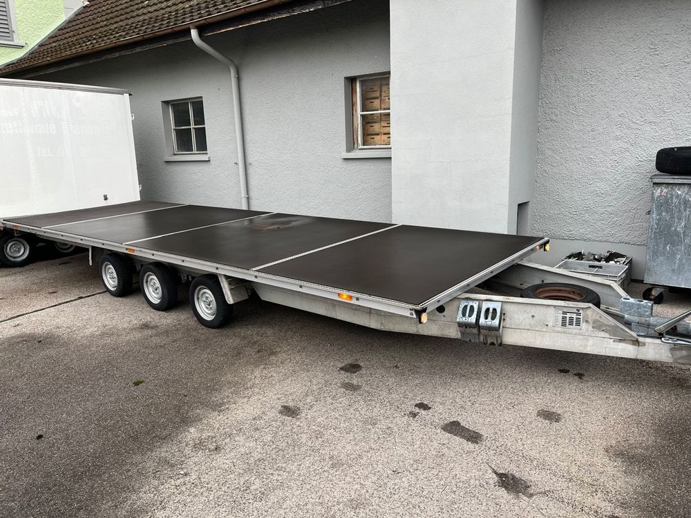 Langer 3-Achs Anhänger | Kaufen auf Ricardo