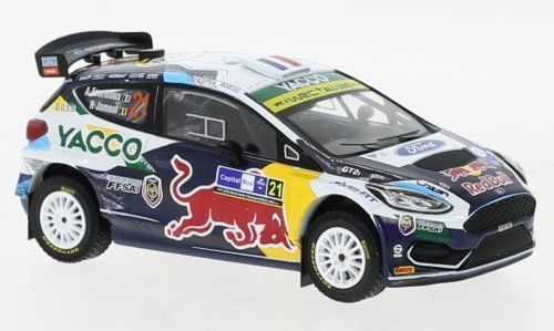 FORD FIESTA R5 MK II #21 RED BULL RALLY 2021 1:43 IXO (Neu und ...