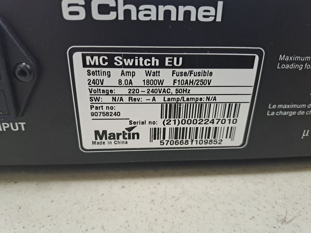 Martin MC switch 6 Channel | Kaufen auf Ricardo