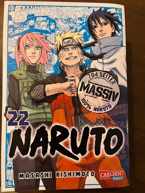 Naruto Vol 22. Massiv 704 Seiten (Gebraucht) in Rüschlikon für CHF 5 – nur Abholung auf Ricardo ...