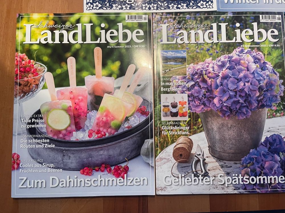 Landliebe Zeitschrift Schweizer Landliebe | Kaufen auf Ricardo