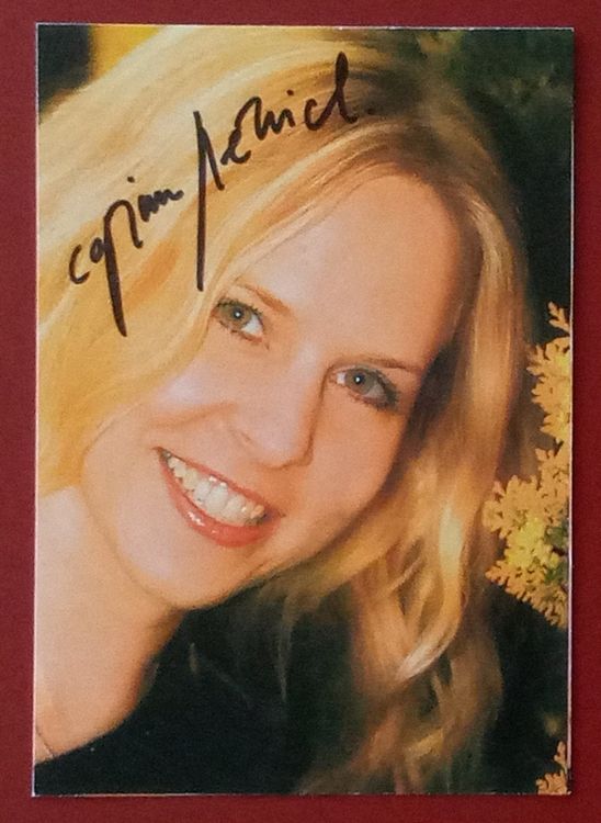 Corinne Gränicher Moderatorin Autogramm signiert Foto 10x15c (Gebraucht ...