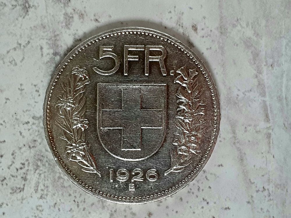 5 FRANKEN 1926 TTB | Kaufen auf Ricardo