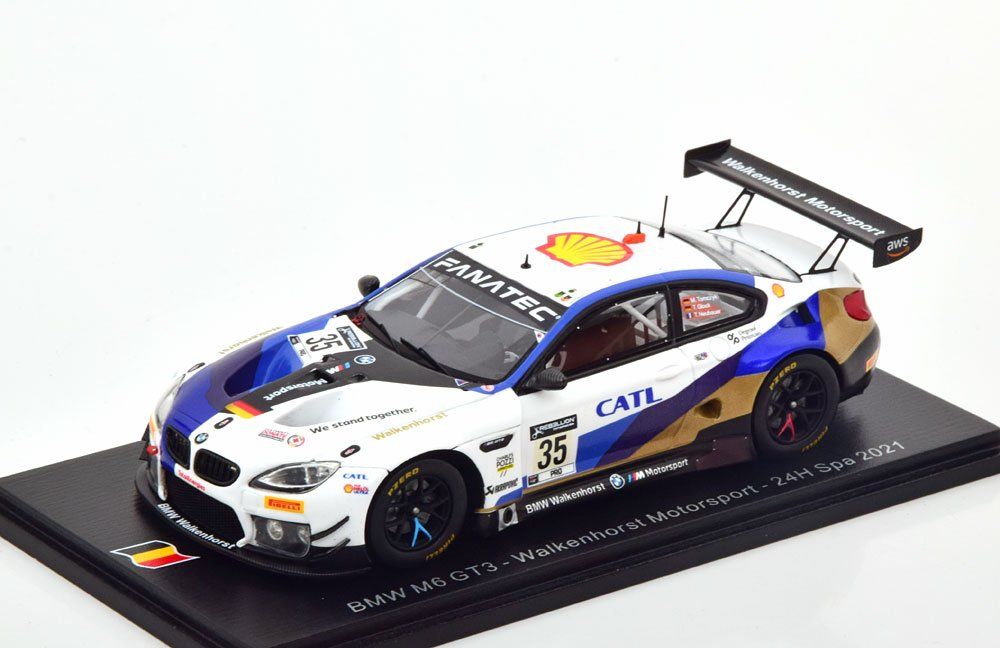 BMW M6 GT3 #35 24h Spa 2021 Glock 1/43 Spark NEU ltd. (Neu und originalverpackt) in Oberrüti für ...